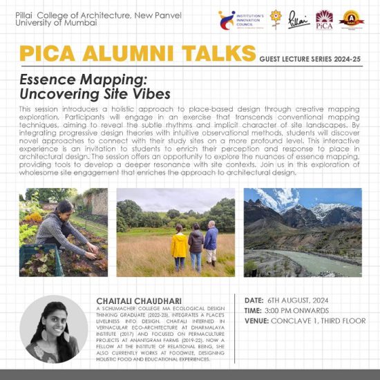 Alumni Talks by Ar. Chaitali Chaudhari | PiCA